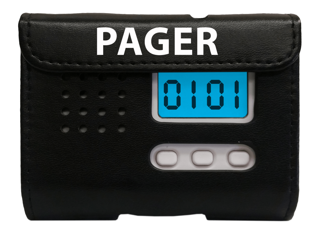 Pager With LCD Display For Large Central Monitor TL-4016P