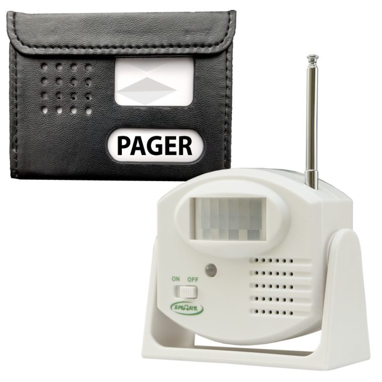 Wireless Caregiver Pager With Portable Motion Sensor - Val-U-Care
